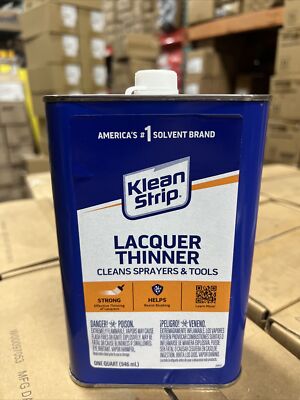Klean-Strip Lacquer Thinner, Cleans Sprayers and Tools QM170 | eBay