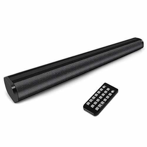 GRC Sound Bar, 31.5-Inch 2.0 Channel Home Audio Bar Built-in Two ...