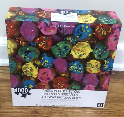 KI Puzzles 1000 Piece Photographic Reflections Cupcake Jigsaw Puzzle | eBay