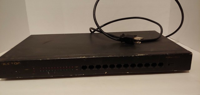 ACCTON 12 PORT ETHERNET HUB ETHERHUB-12R Tested & Works Great! | eBay