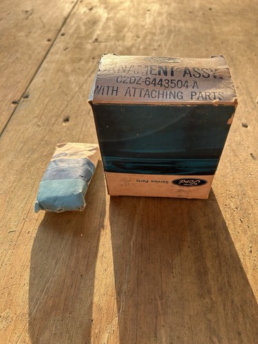 NOS 1963 63 Ford Falcon Trunk Ornament Emblem Badge With Hardware | eBay