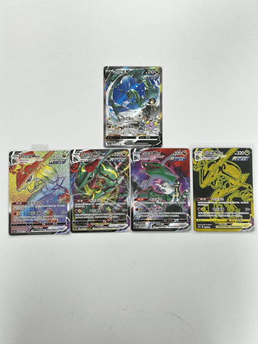 5Pcs Pokemon S-Chinese Rayquaza Collection Set NM IN STOCK | eBay