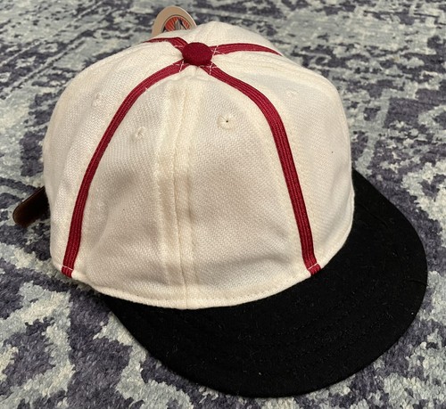 EFF Ebbets Field Flannels vintage 8-panel wool baseball hat ball cap ...