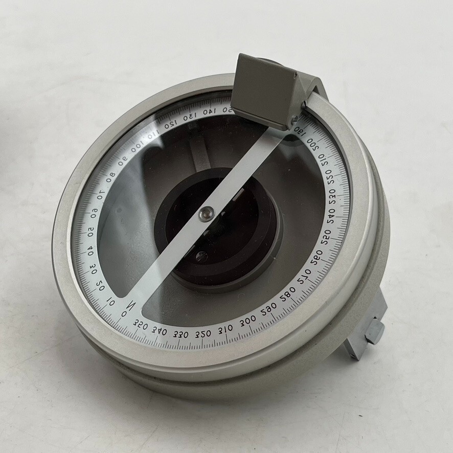 Rare VTG Surveyors Circular Cross Staff Pantometer Compass Sokkisha ...