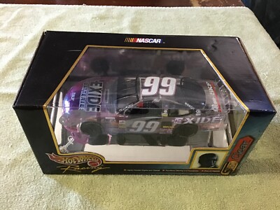 1999 Hot Wheels Select Clear JEFF BURTON #99 Exide 1/24 Scale Nascar ...