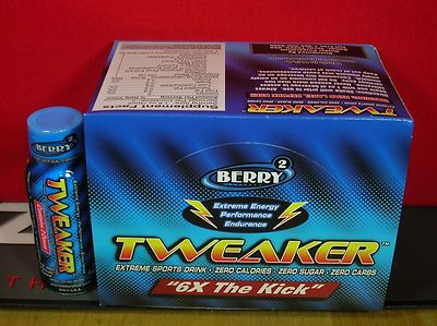 Tweaker Extreme Energy Sports Drink - Berry Flavor 12/2oz 895301001142 ...