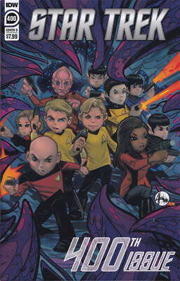 STAR TREK #400 (HERNANDEZ VARIANT)(2022) COMIC BOOK ~ IDW Publishing ...