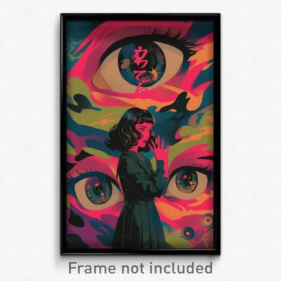 Spanish Movie Poster - Girl Feeling Demoralized, Genuine Purple (Art ...