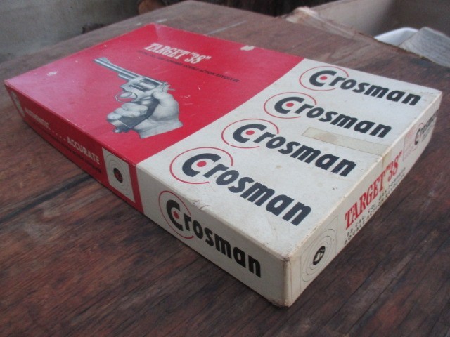 Crosman Target 38 .22 Caliber CO2 Powered Double Action Revolver, Box ...