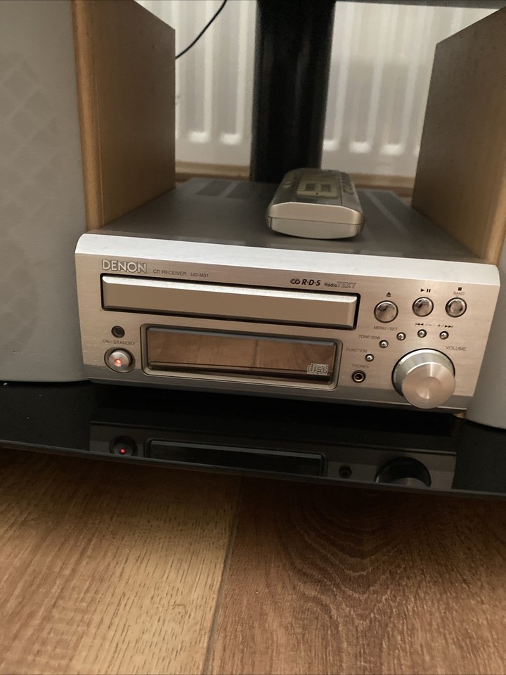 Denon CD Receiver And Speakers In Very Good Condition | eBay UK