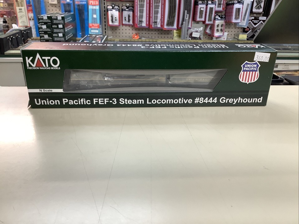 N Scale - Kato 126-0403-DCC Union Pacific FEF-3 Steam Locomotive (DCC ...