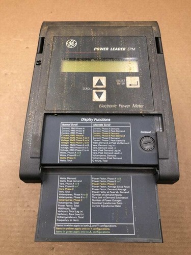 GE PLE2ESFG0 Power Leader EPM Electronic Power Meter 480V 10A | eBay