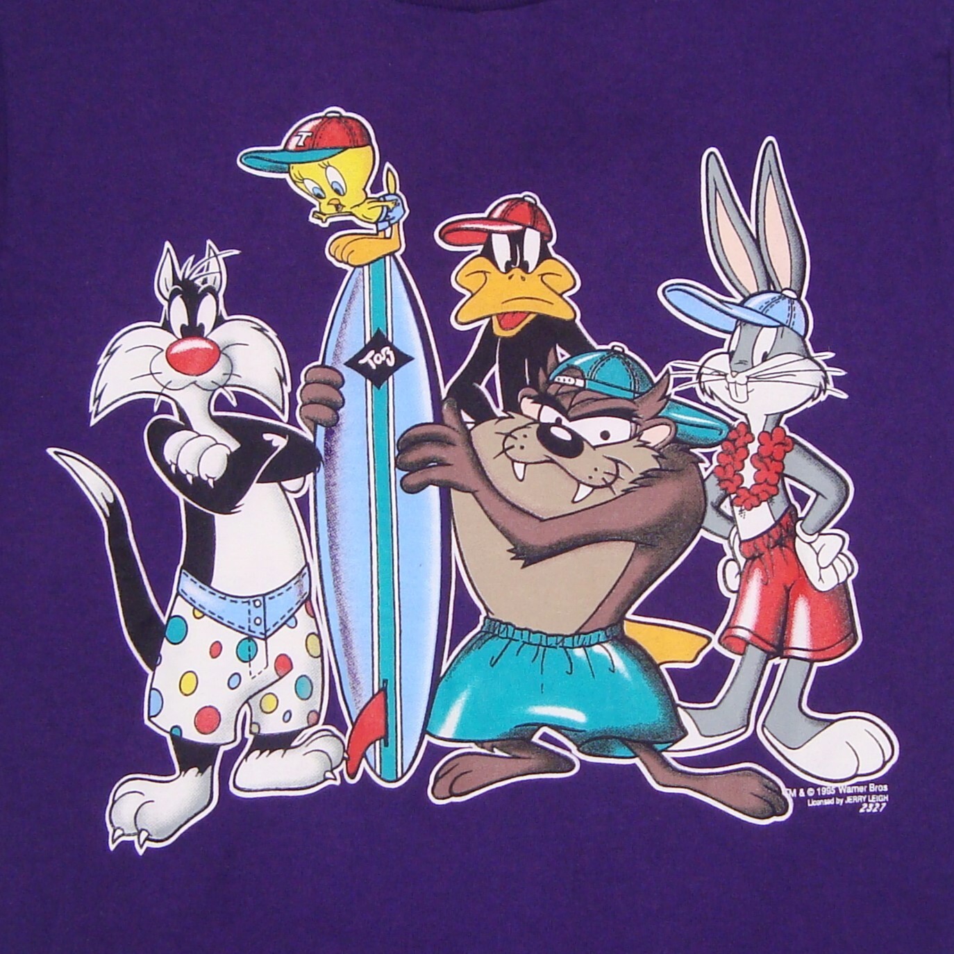 Vtg 1995 Single Stitch Jerry Leigh Warner Bros Sylves… - Gem