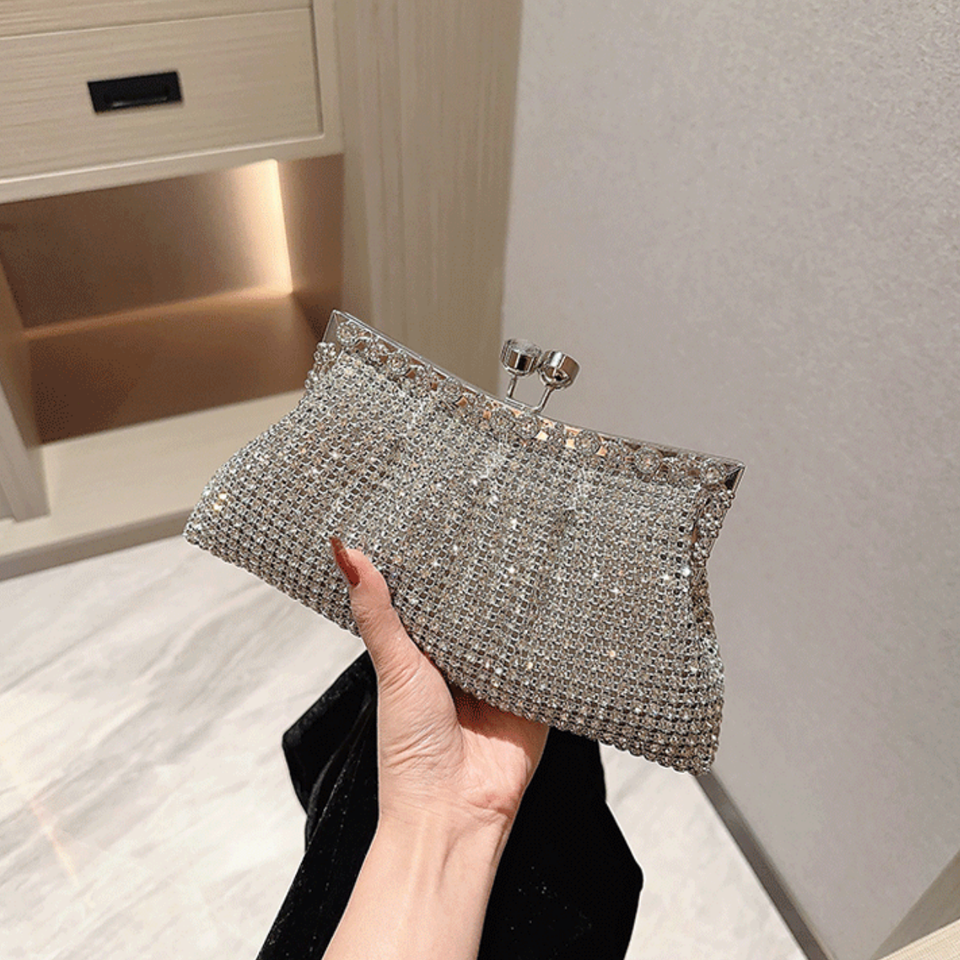 Crystal Women Evening Clutches Wedding Party Handbag Clutch Purse ...