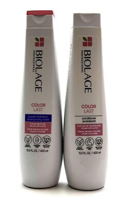 Biolage Color Last Purple Shampoo/Blonde Hair & Conditioner 13.5 oz ...