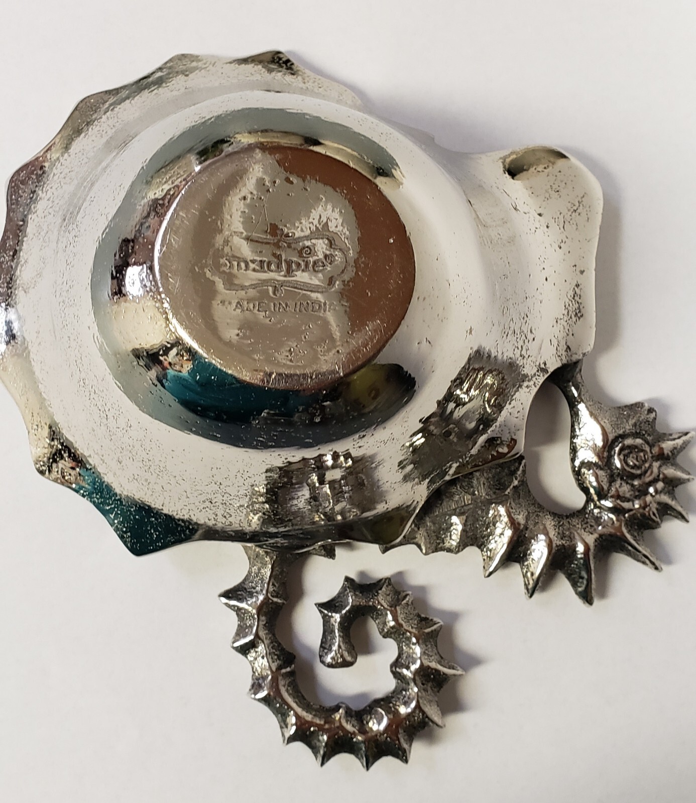 MUD PIE seashell sea horse dip/salsa bowl candy dish trinket dish beach ...