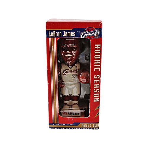 Lebron James 3/3/2004 Roolie Season Cavaliers Bobblehead | eBay