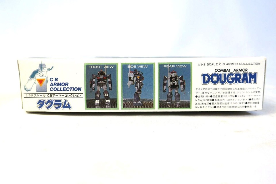 COMBAT ARMOR DOUGRAM JAKT TYPE DISPLAY MODEL KIT NITTO KAGAKU 1/144 ...