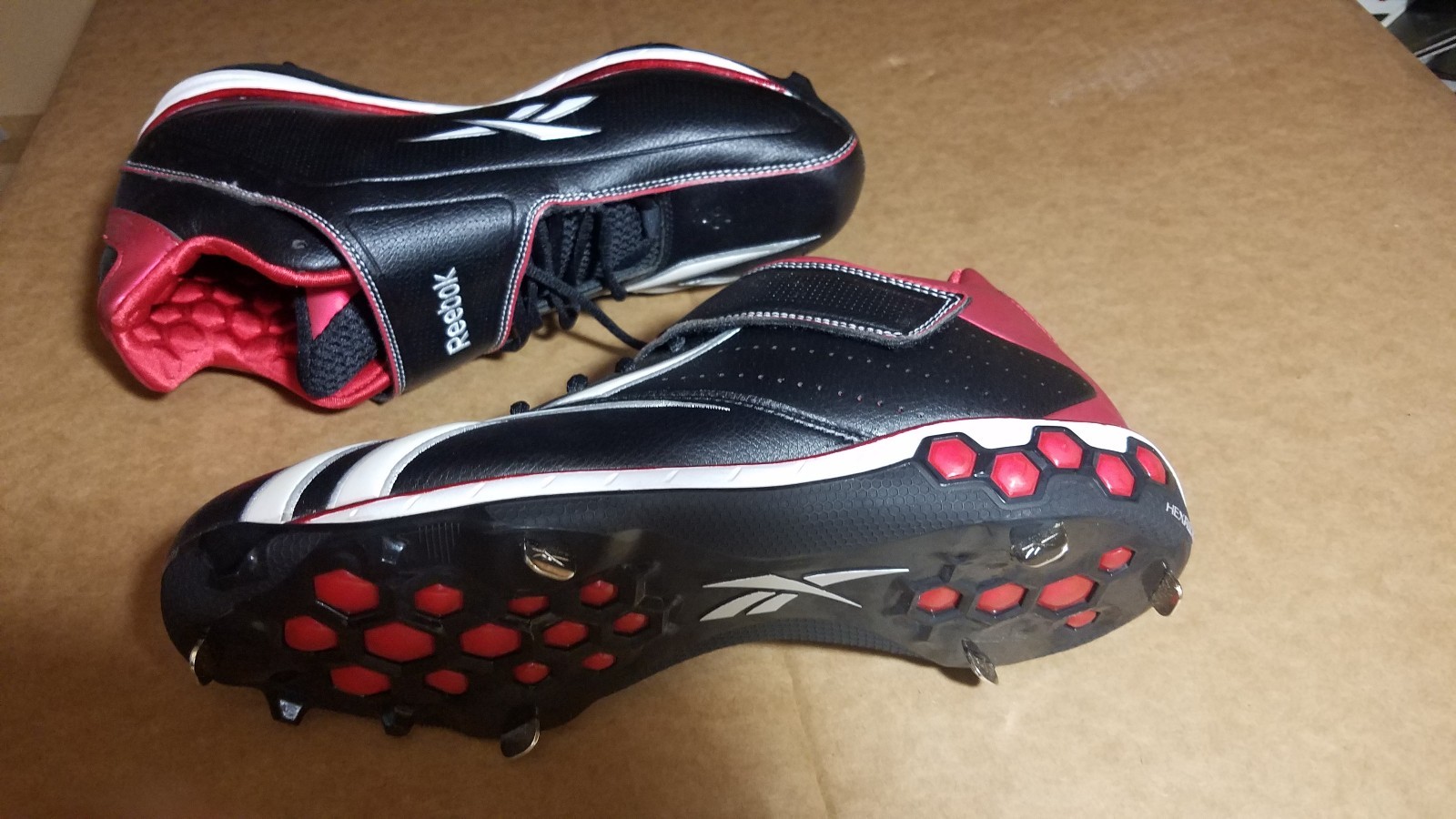 New out of box Reebok Cleats RB809-KTS Size 12 Reebok Baseball Cleats18 ...