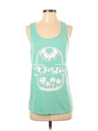 Jerzees Women Green Tank Top S | eBay