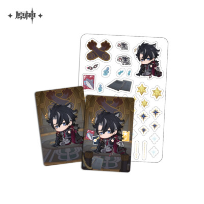 miHoYo Genshin Impact Wriothesley Cute Collection Card Starlight letter ...