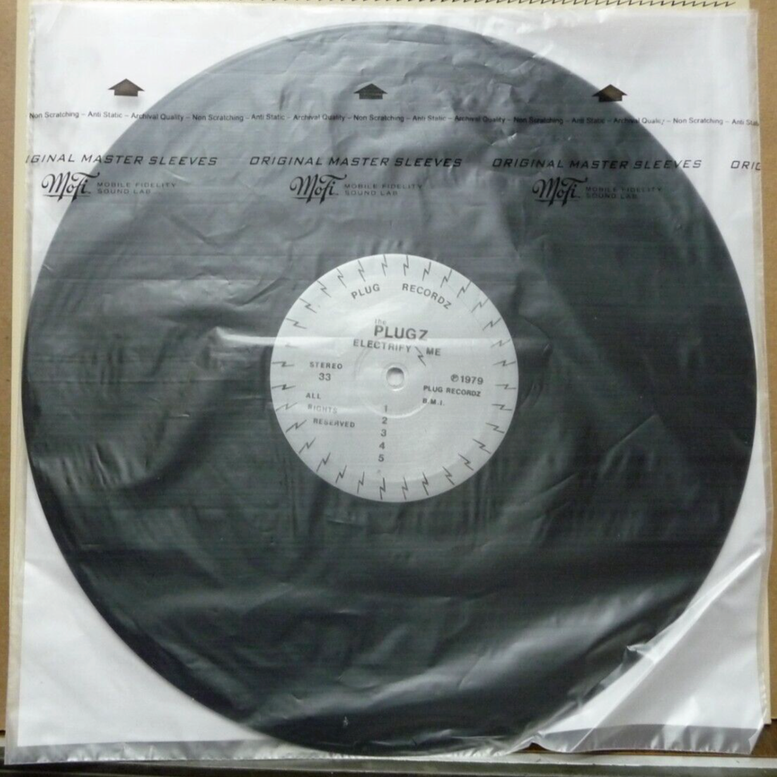 THE PLUGZ Electrify Me LP ORIGINAL 1st Press 1979 Plug Recordz SUPERB ...