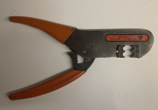 Thomas & Betts R4081 Det9 Interchangable Die Compression Tool Crimper ...