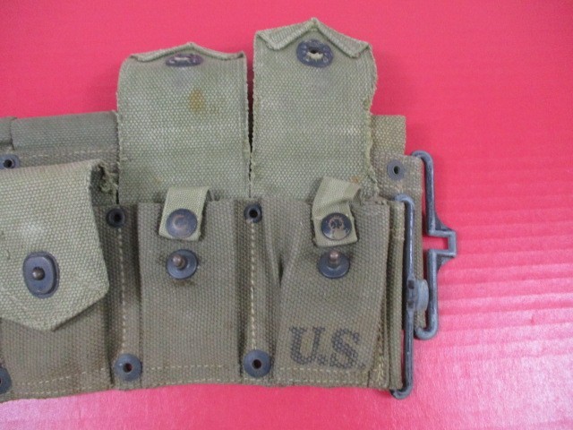 WWII Era US Army M1923 Ammunition Cartridge Belt - BOYT -44 - M1 Garand ...