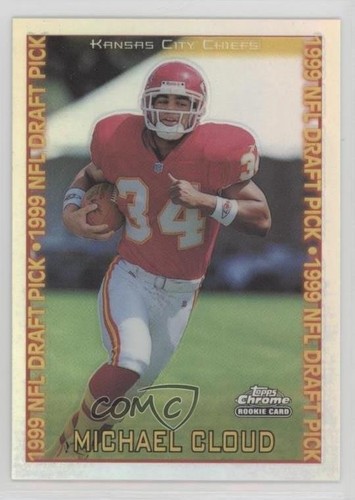 1999 Topps Chrome NFL Draft Pick Refractor Mike Cloud Michael #142 ...