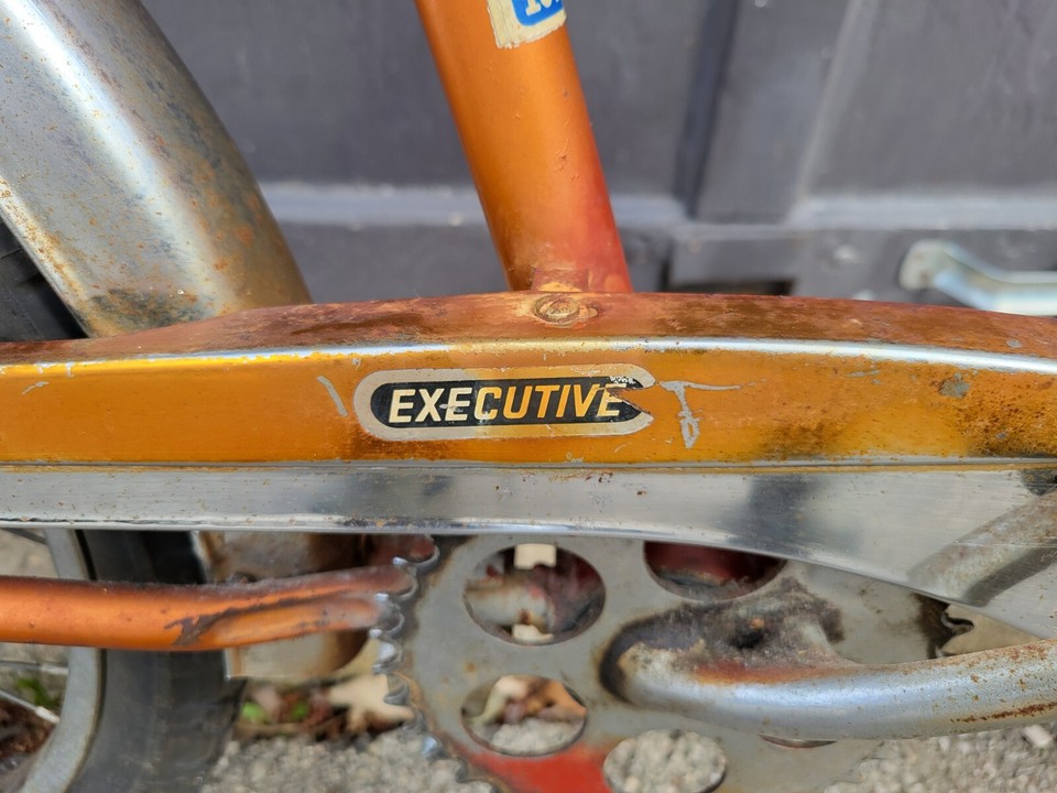Executive Sport Shift Bicycle Muscle Bike 3 SPEED Banana Seat KRATE ...
