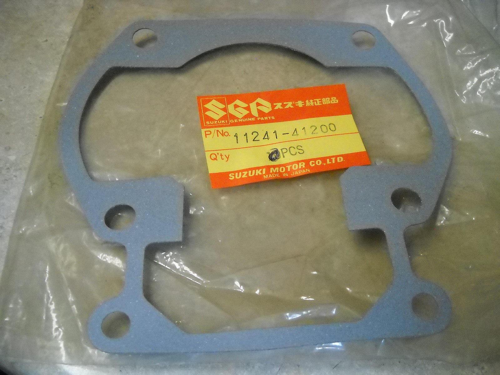 NOS OEM Suzuki Cylinder Gasket 1976-1978 RM370/400 Off Road 11241-41200 ...