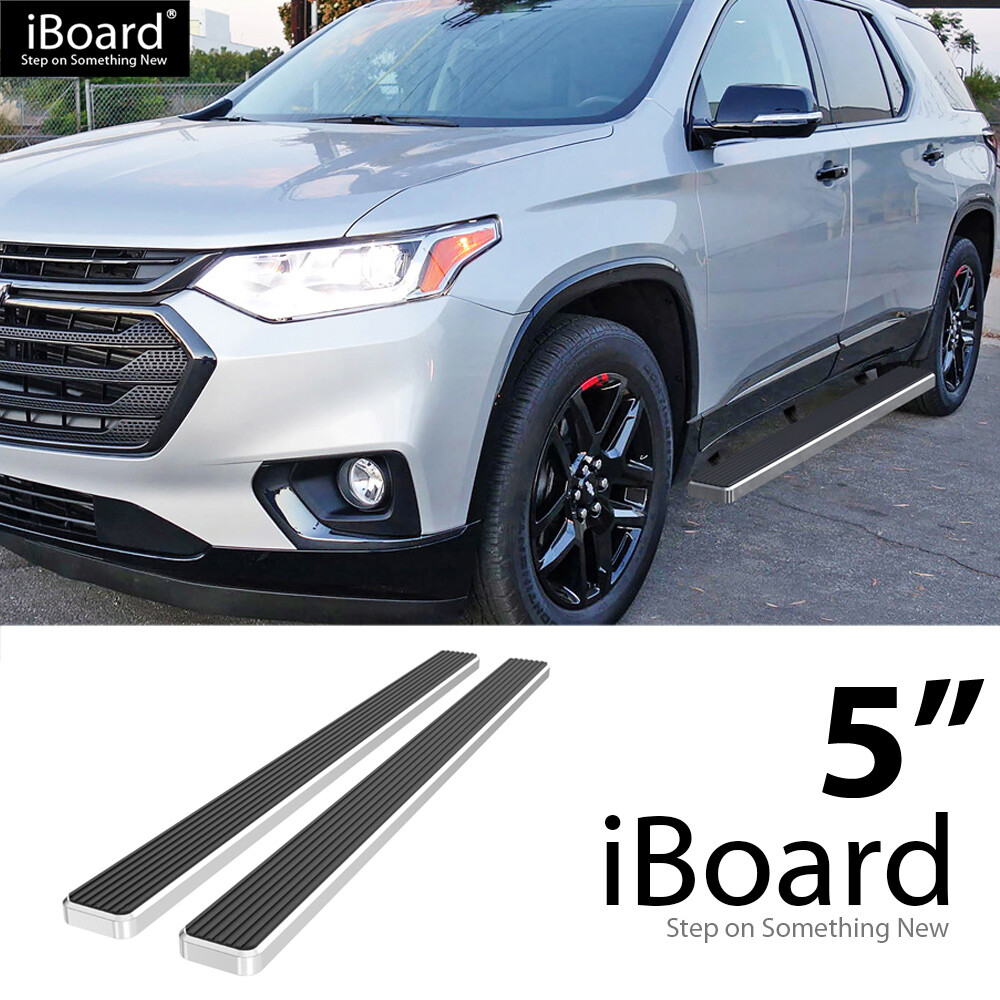 APS Polished Stainless Steel Side Steps Fit Chevy Traverse 18-23 | eBay