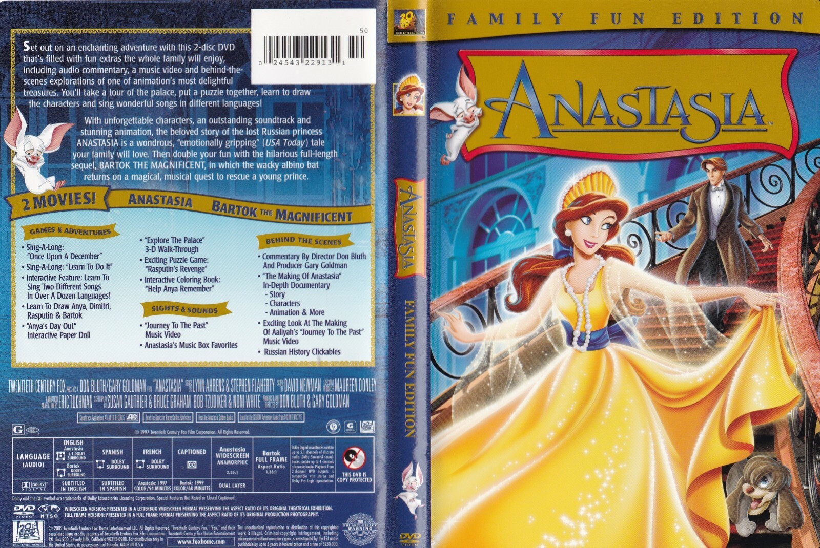 Anastasia Dvd