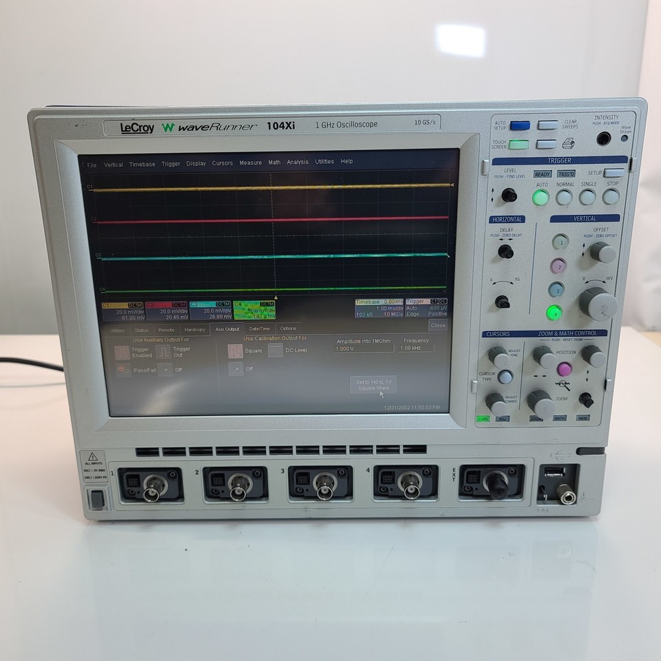 LECROY WAVE Runner 104XI 4 X 1GHz Oscilloscope 10GS/s *Repair or Parts ...