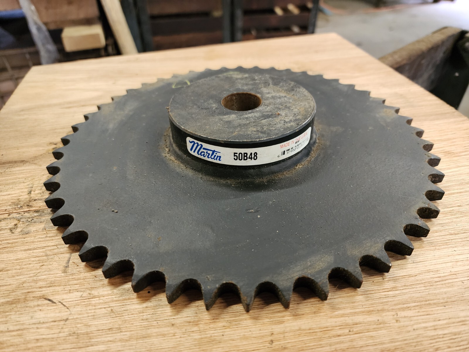 Martin 50B48 with 1" Plain Bore Sprocket #50 48 Teeth Reborable ...