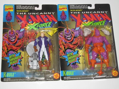 1993 MARVEL X-MEN / X-FORCE ACTION FIGURES : KRULE / KRULE-CANNONBALL ...