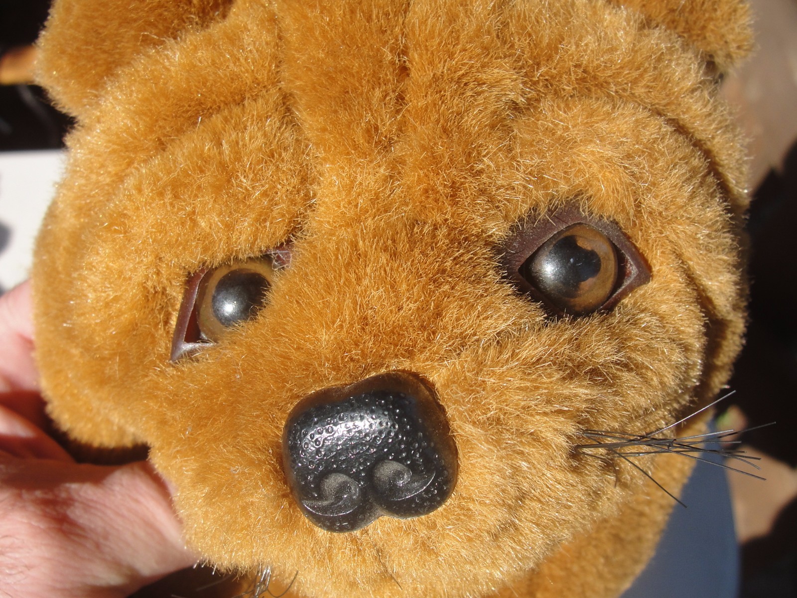 PUG dog brown GOLF HEAD COVER wood mid size driver animal pet cute ...