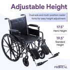 Protekt Chariot II Wheelchair with Choice of Arms or Footrests | eBay