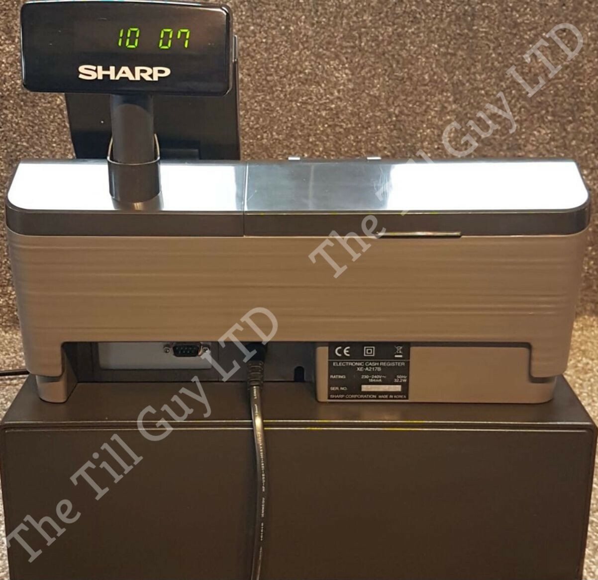 SHARP XE-A217B Cash Register Slight Use Includes 5 free till rolls ...