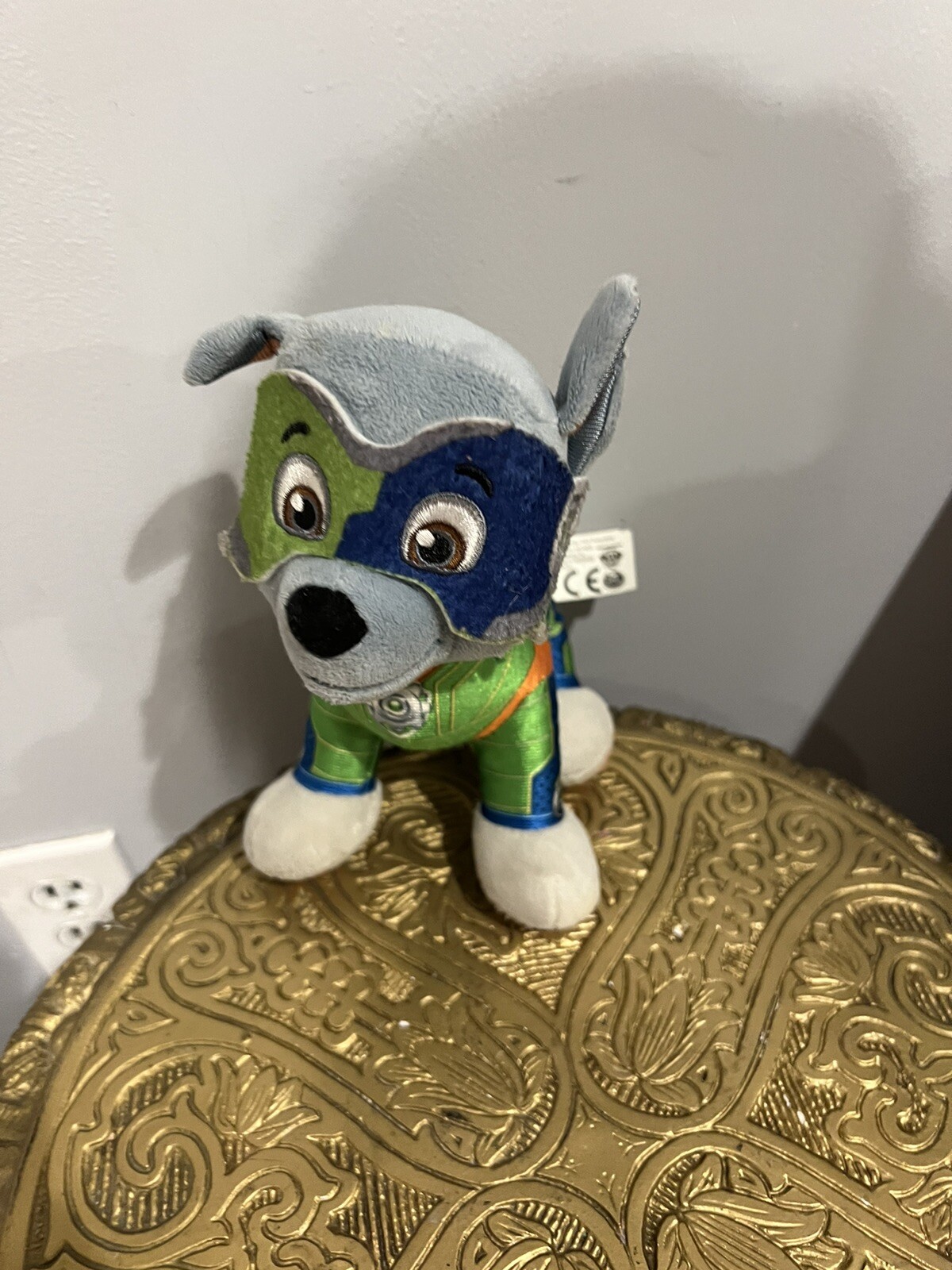 Paw Patrol Mighty Pups Super Paws Rocky 8” Plush Spin Master | eBay