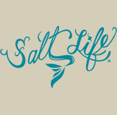 Salt Life Decal - 12" Medium Surface Mount Sticker - Mermaid Tail ...