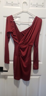 Mapalé Women Red Cocktail Dress M | eBay