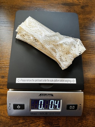 Vintage Lace Bolt! Late 20Th Century: 1980s Or 1990s Cream & white | eBay