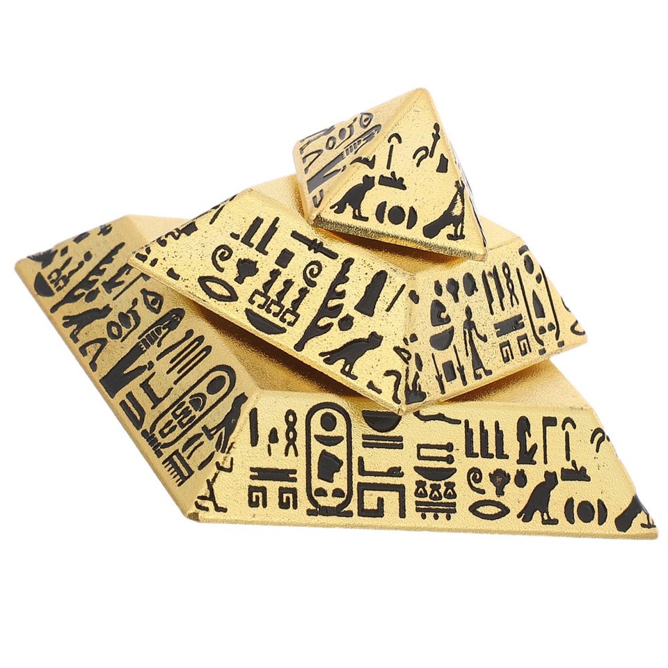 Pyramid Fidget Spinner Ancient Egypt Figurines Egyptian Architecture ...