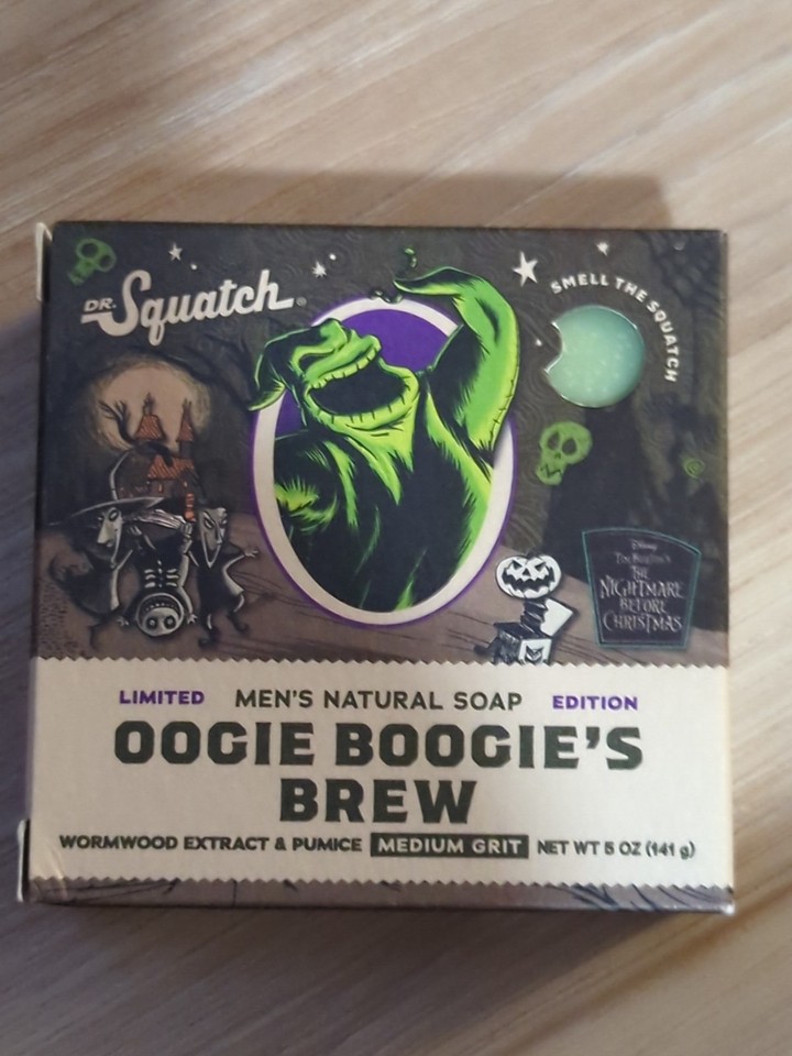 Dr. Squatch Men's JACK SKELLINGTON'S SUDS & OOGIE BOOGIE'S BREW Soap ...