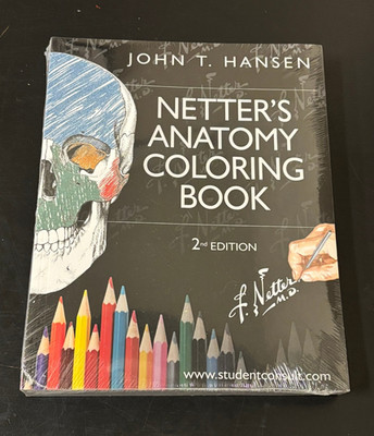 Netter Basic Science Ser.: Netter's Anatomy Coloring Book :factory ...