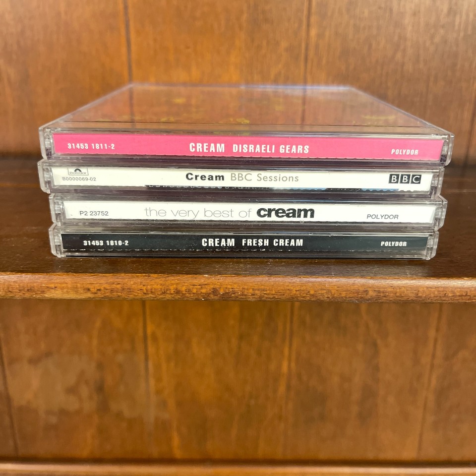 Cream CD Collection - 4 Albums - Excellent Condition - Free Shipping | eBay