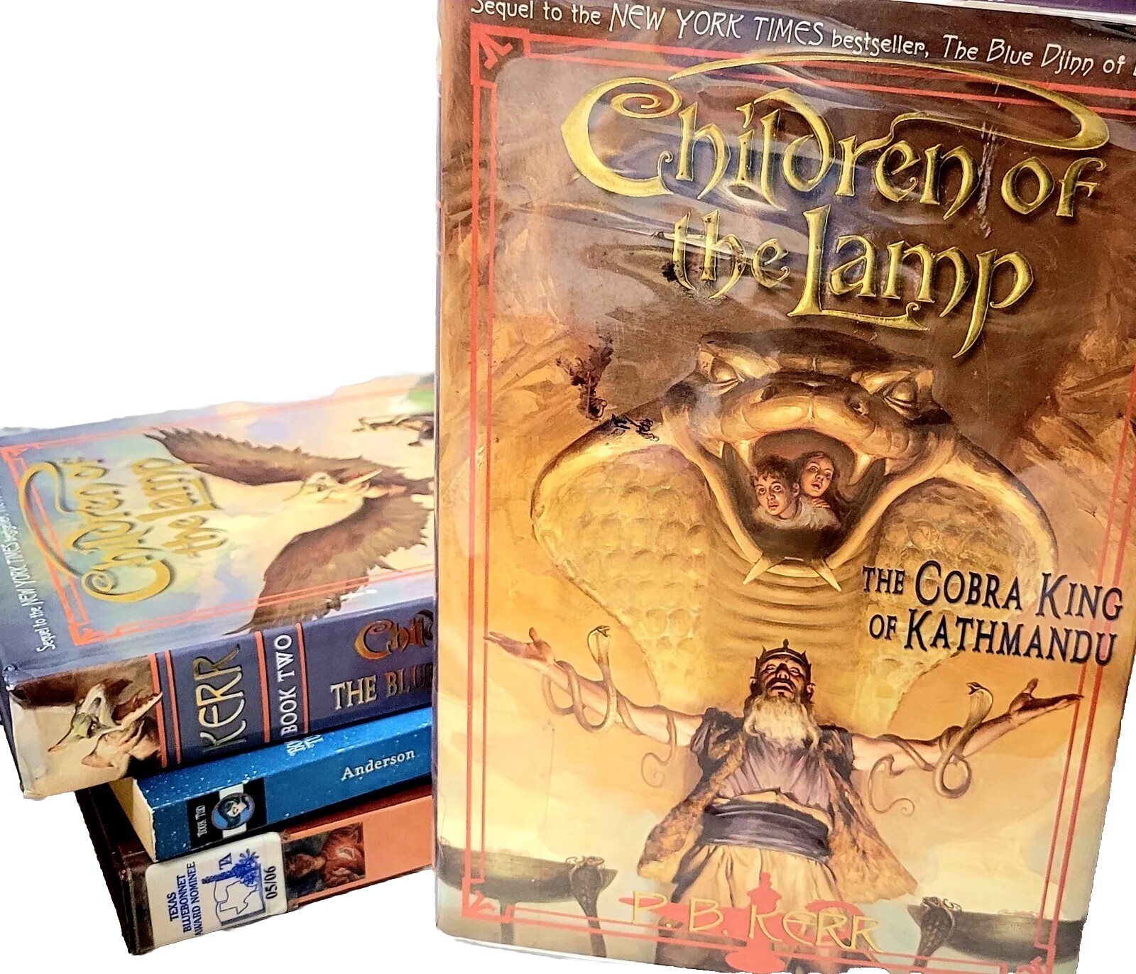 The Cobra King of Kathmandu+ The Blue Djinn of Babylon Children + Lot ...