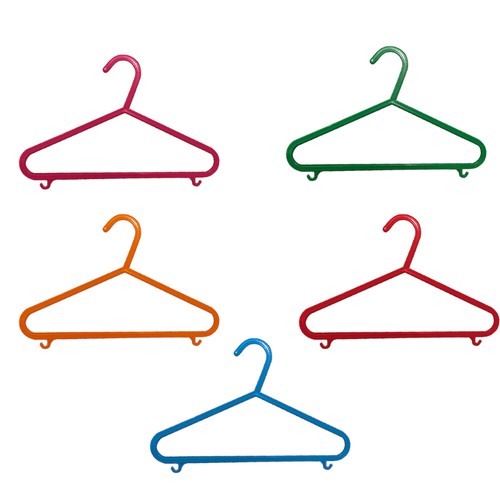 Kids Plastic Hangers Baby Children Clothes Coat Hangers Strong Cloth ...