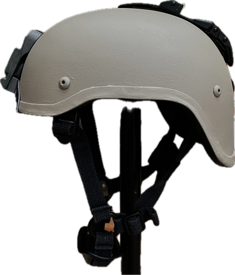 Medium RBR Tactical F6 Mach 3 High Cut Ballistic ACH Combat Helmet Tan ...